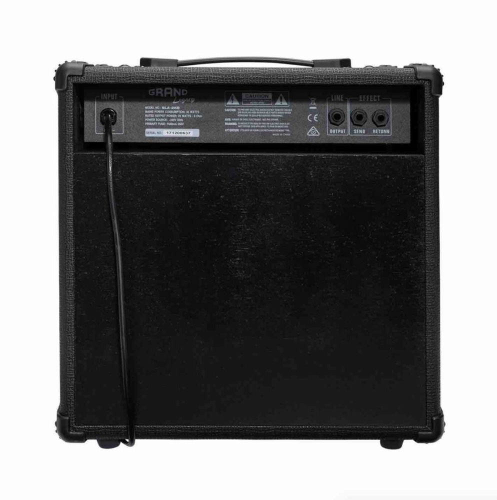 25W Solid State Bass Amplifier Combo in Black