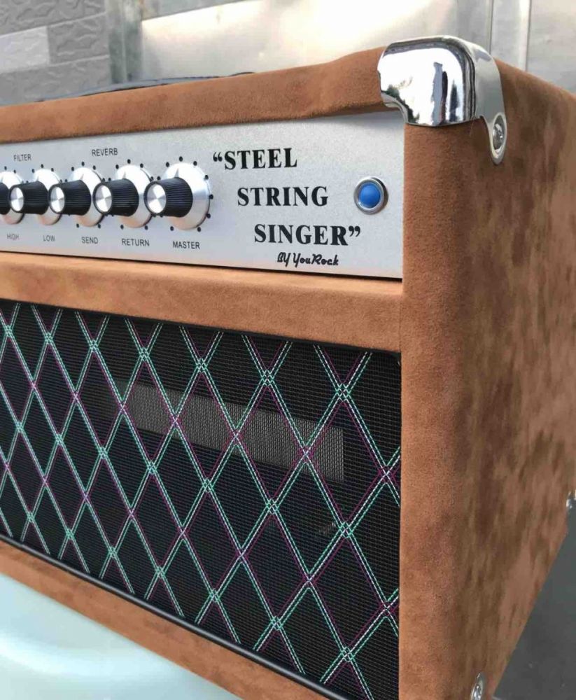 Deluxe Handwired Dumble Clone Steel String Singer SSS Guitar Amplifier ...