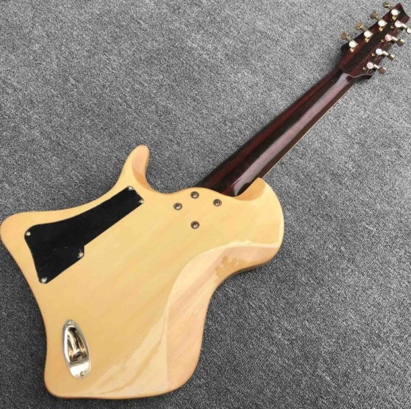 Custom 8 Strings Electric Guitar with Maple Fingerboard Gold Hardware