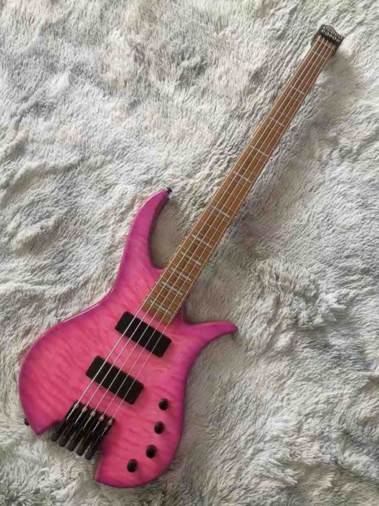 Ash Body Quilted Maple Top 9 Pieces Maple Neck Roasted Maple Fret ...