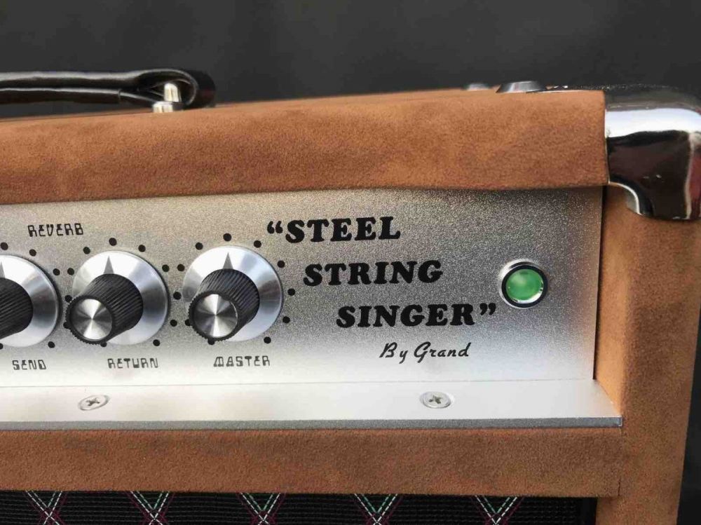 Custom Grand Amplifier SSS Steel String Singer Amplifier 50W in Brown ...