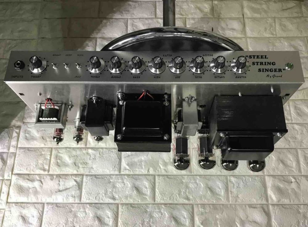 Custom Grand AMP D-Style Pedals SSS100 Steel String Singer Amplifier ...