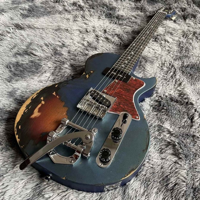 Custom vintage LP electric guitar in kinds color with Bigs by