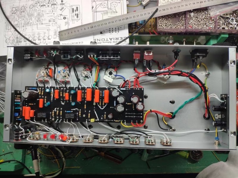 Custom Dumble Style Overdrive Special Amp by Grand ODS 50W JJ Tubes
