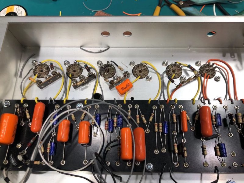 Custom Grand Vintage Reissue '59 Bassman LTD 4x10" Celestion Speakers Handwired Guitar Amplifier ...