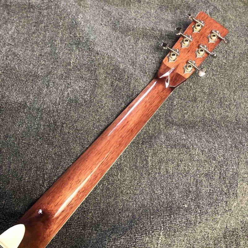 Custom Abalone Binding 40 Inch OM Body Solid Rosewood Back Side ...