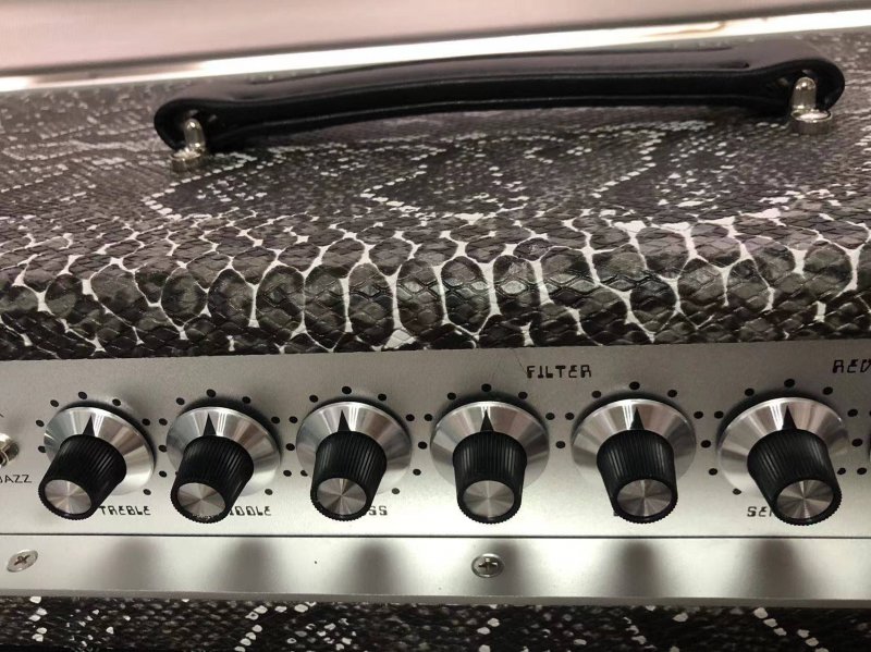 Custom Dumble Tone SSS 100W Head Grand SSS100 Amp in Snake Tolex