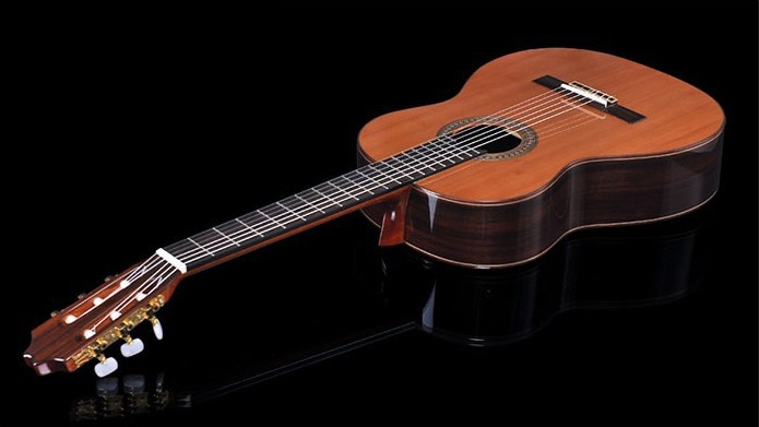 Custom Solid Spruce Wood Top Classic Guitar Rosewood Fingerboard and ...