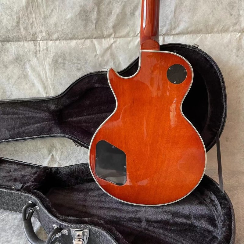 Custom Fanned Frets Les Paul LP Style Electric Guitar