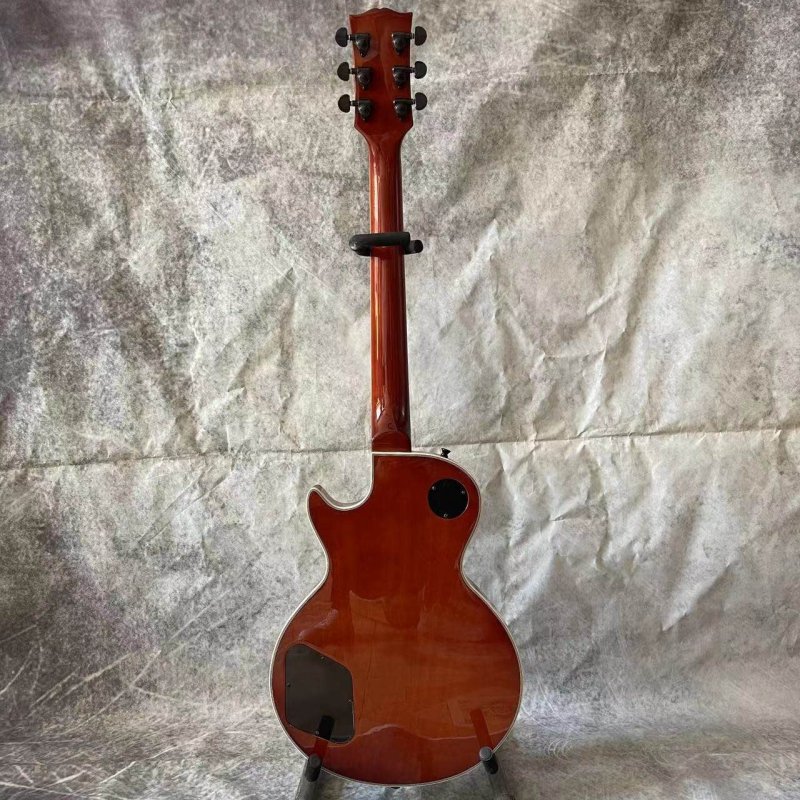 Custom Fanned Frets Les Paul LP Style Electric Guitar