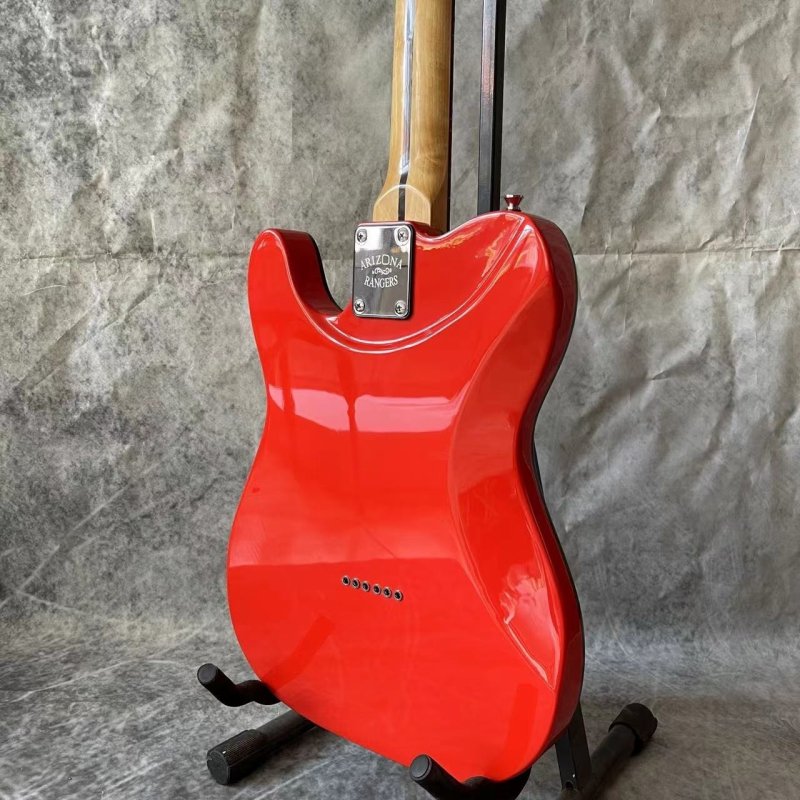Custom TELE Style Electric Guitar in Red Color