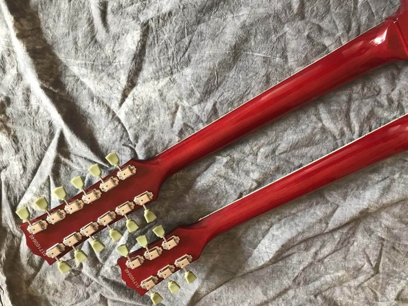 6 String 12 Strings Electric Guitar Double Neck Guitar JP Eds