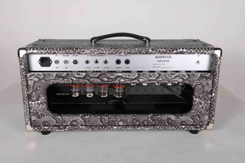 Custom Dumble SSS 100W Clone by Grand Snake Tolex 5881*4 12ax7*4 12at7 ...