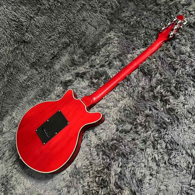 Custom Electric Guitar Mahogany Body Rosewood Fingerboard Wine Red ...