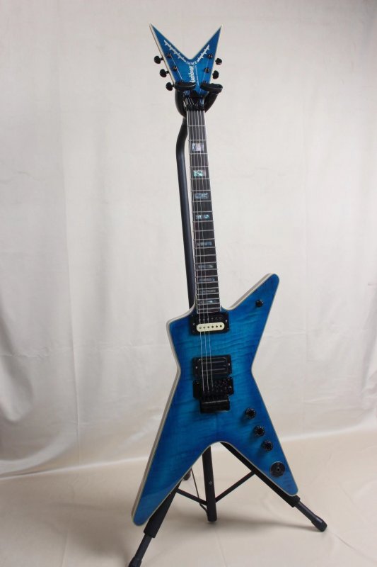Custom Special Body Flamed Maple Top Grand Guitar Dean Dimebag Electric ...