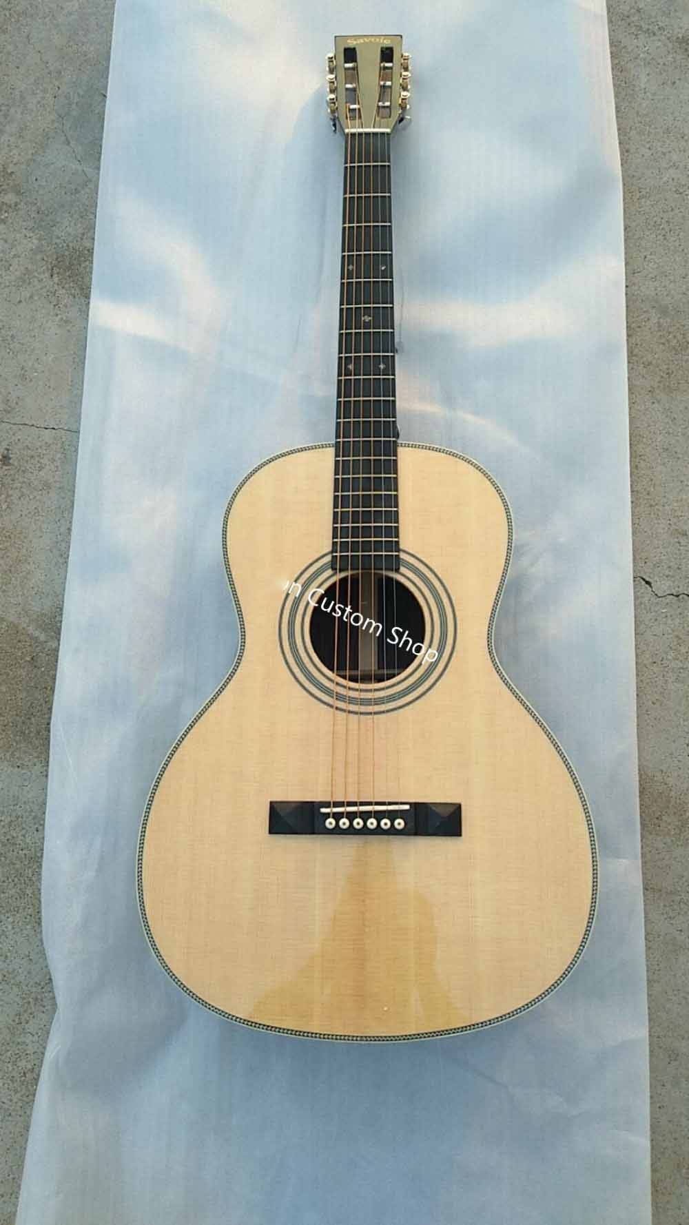 Custom nitrocellulose lacquer finishing acoustic guitar O28VS style 12 ...