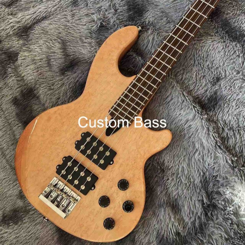 Custom neck through body 4 strings MK2 MK1 WAL electric bass