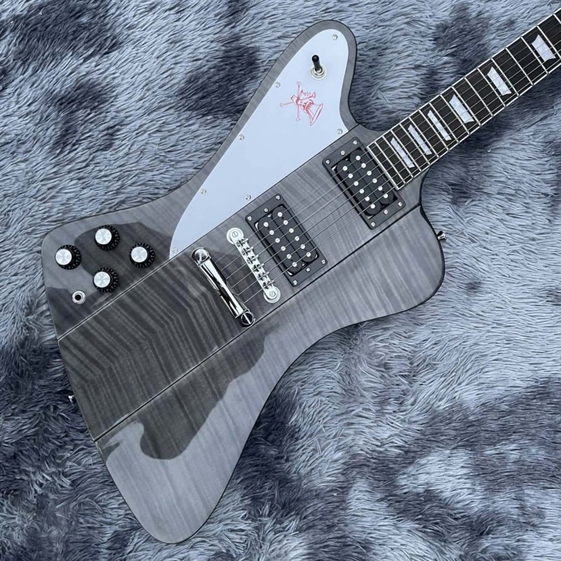 Custom Flamed Maple Top Firebird Electric Guitar GB Style