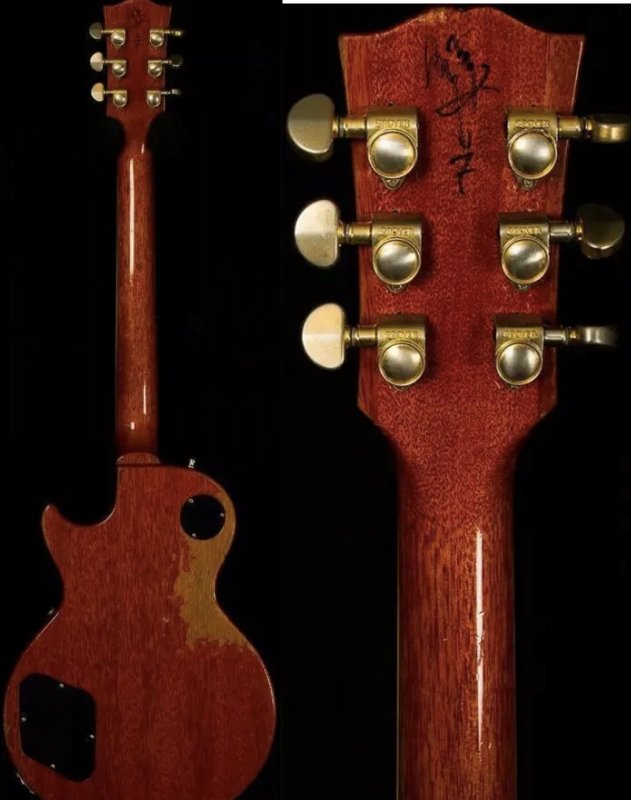 Custom Relic Maple Veneer Sunburst Color Les Paul LP Electric Guitar ...