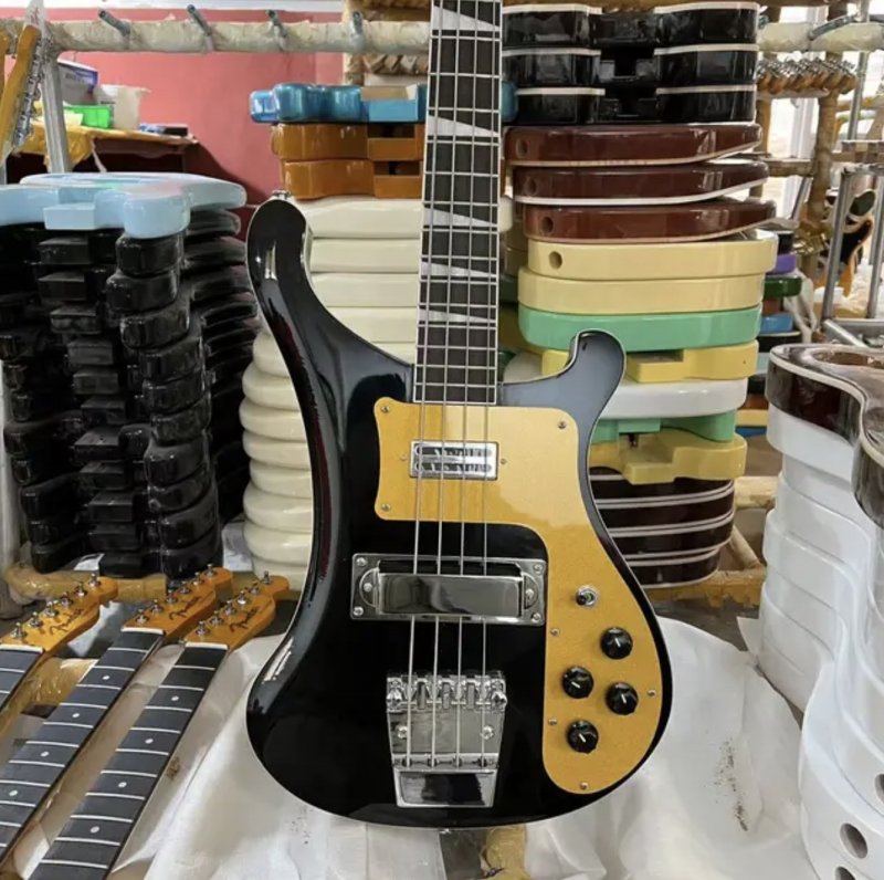 Custom Rickenbacker 4003 Electric Guitar, Bass Guitar, Basswood Body ...