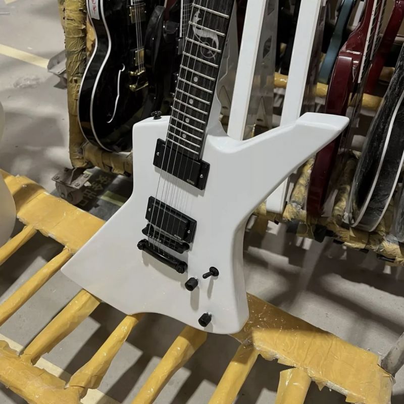 Custom ESP Electric Guitar Rosewood Fingerboard in White Color High ...