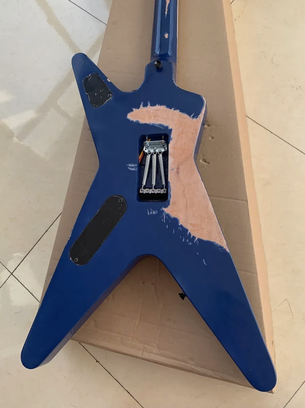 Factory Customized Vintage Aged Relic Quality Electric Guitar The Dean ...