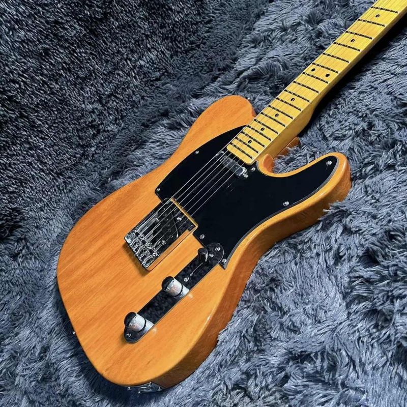Custom Tele Electric Guitar, Maple Fingerboard, Mahogany Body ...