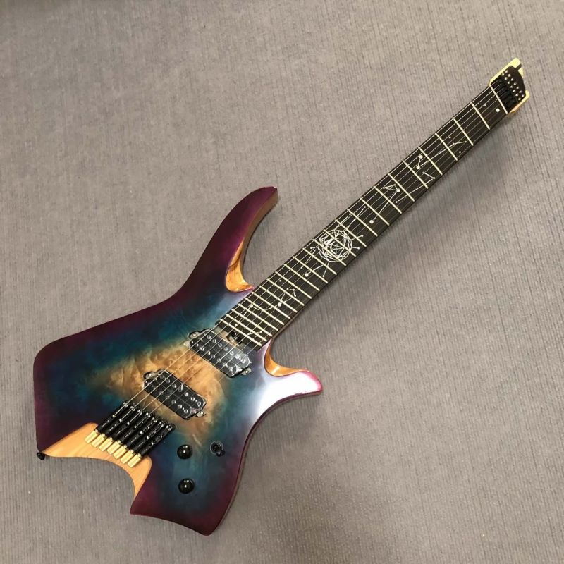 Custom Headless Steinberg 7 String Electric Guitar, Strandberg Style ...