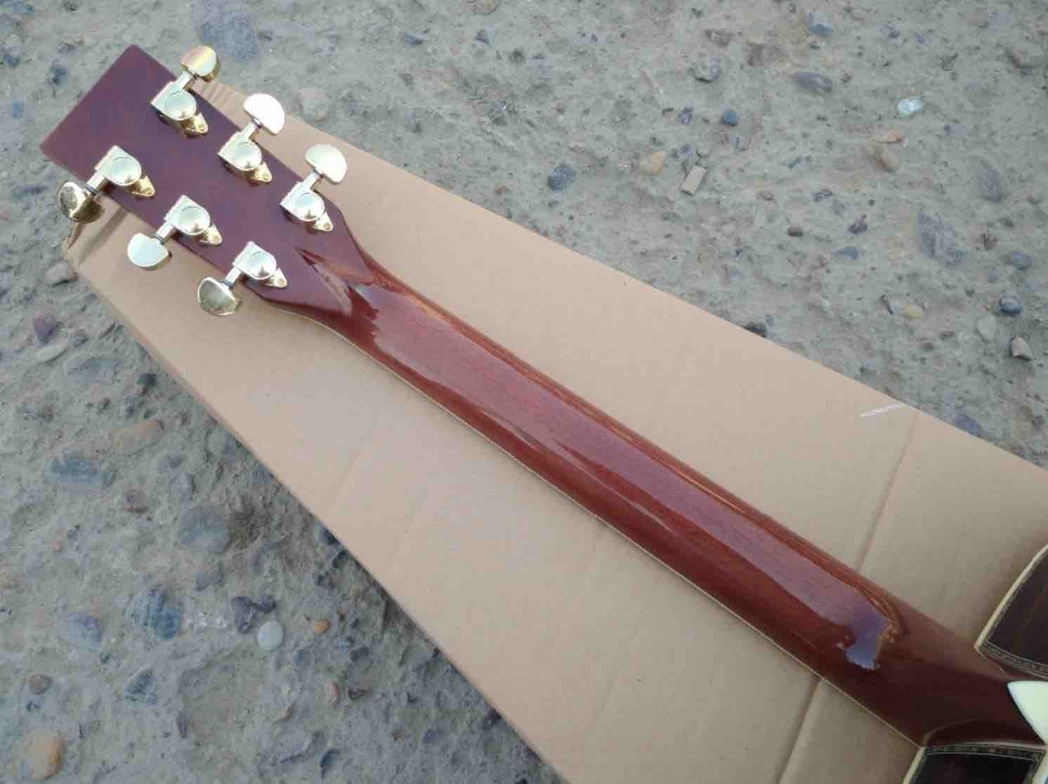 Custom Abalone Binding Glossing Finish Headstock Shell Inlay 5A AAAAA ...