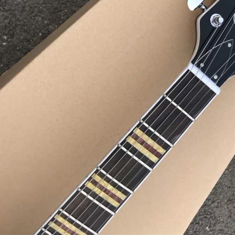 Custom Dobro Guitar with Sunburst Top Super Water Ripple Back Resonator ...