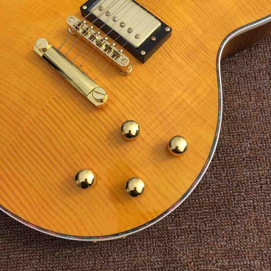 Custom Electric Guitar with Rosewood Fingerboard Colors Binding and ...