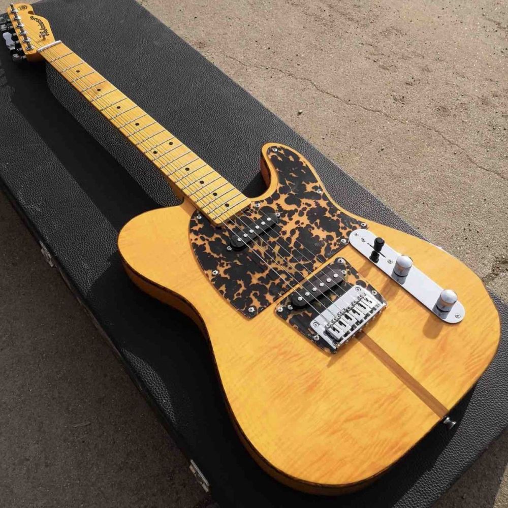 Custom Prince HS Anderson & Hohner Madcat Mad Cat Tele Amber Yellow ...