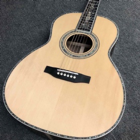Custom OO28 style 39 inch parlor 47mm nut wide Acoustic Guitar