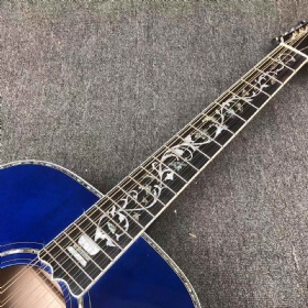 Custom 43 Inch Gibson 12 Strings SJ200 Abalone Binding Acoustic Guitar