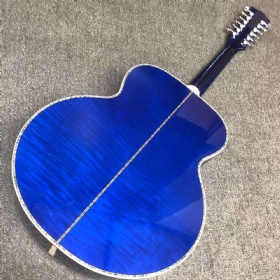 Custom 43 Inch Gibson 12 Strings SJ200 Abalone Binding Acoustic Guitar
